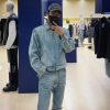 연예인 남궁민 남자 명품 볼캡 모자 청청패션 데님자켓 팬츠 셋업 연청바지 코디 추천 브랜드 네이버 블로그